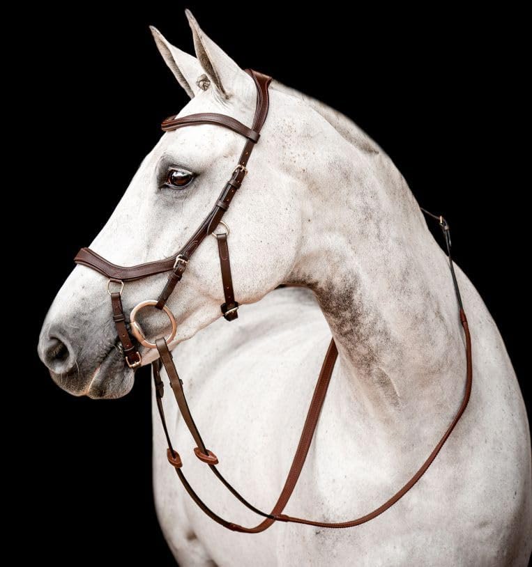 Pressure Relief Bridle - Havana Brown – Bello-Equine