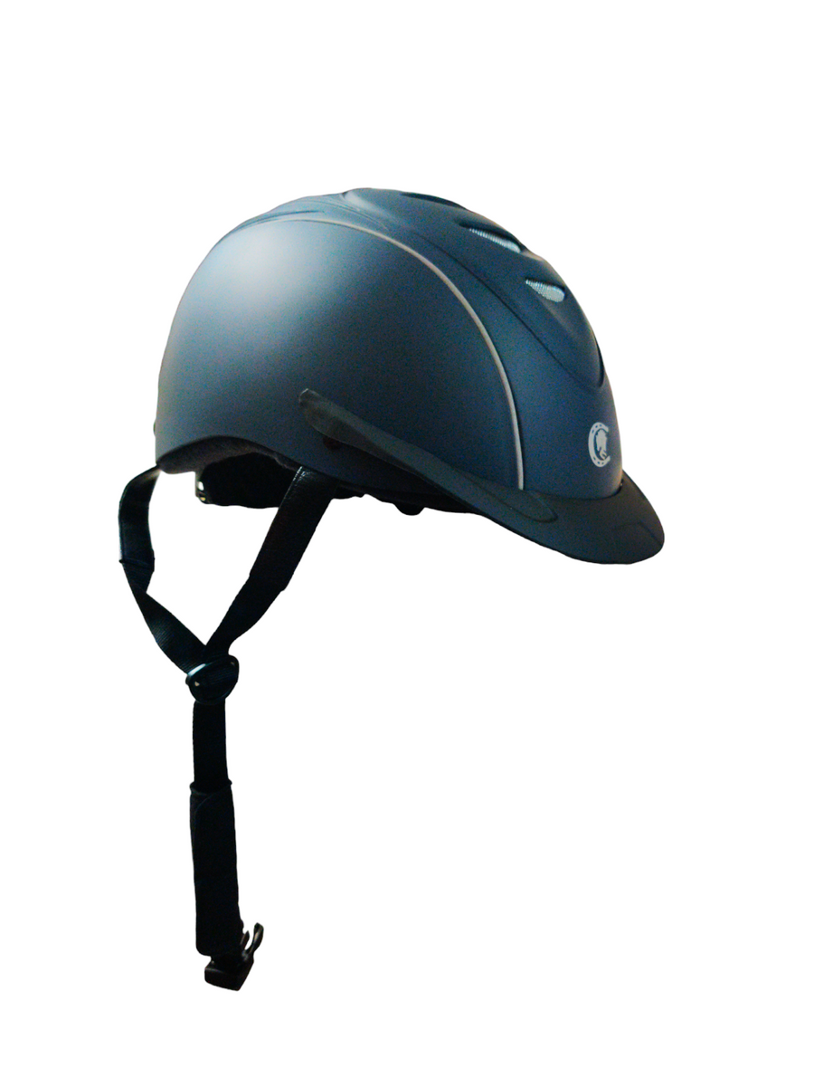 Equestrian Riding Helmet INTRO-GT1 - Navy Blue – Bello-Equine